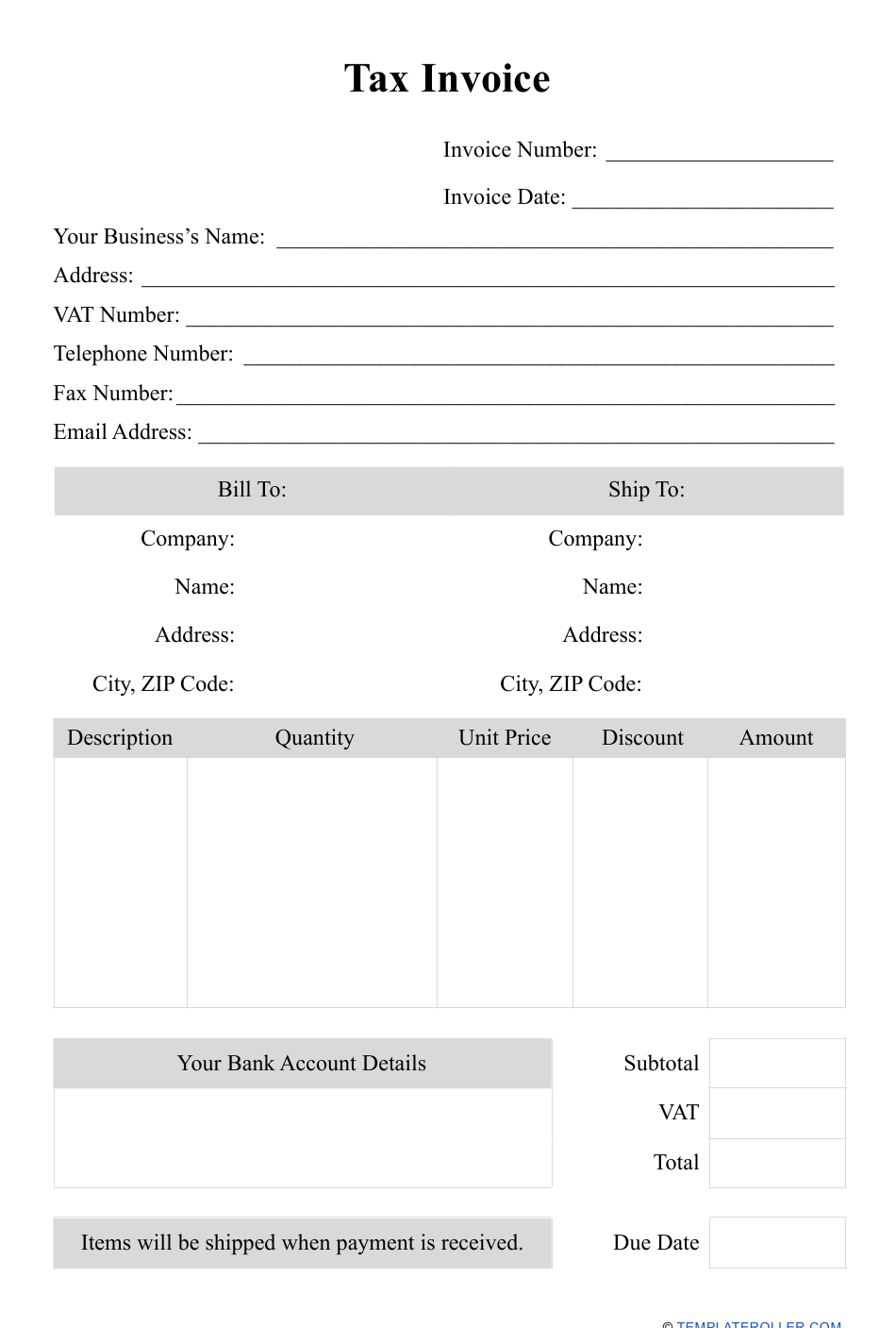 Zervant Invoice Template Invoice Template